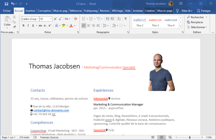 Bien utiliser les tableaux dans Word • PEI